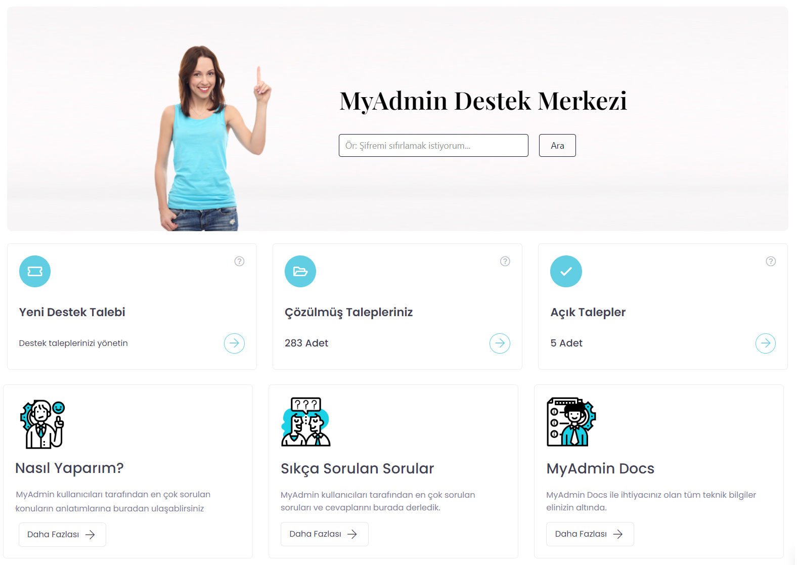 MyAdmin - Microsoft Bulut Servisleri Platformu - Akıllı KOBİ